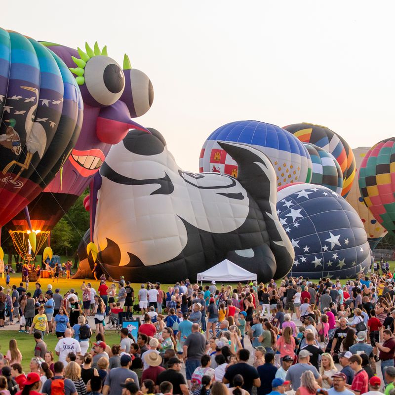 FireLake Fireflight Balloon Festival | TravelOK.com - Oklahoma's ...