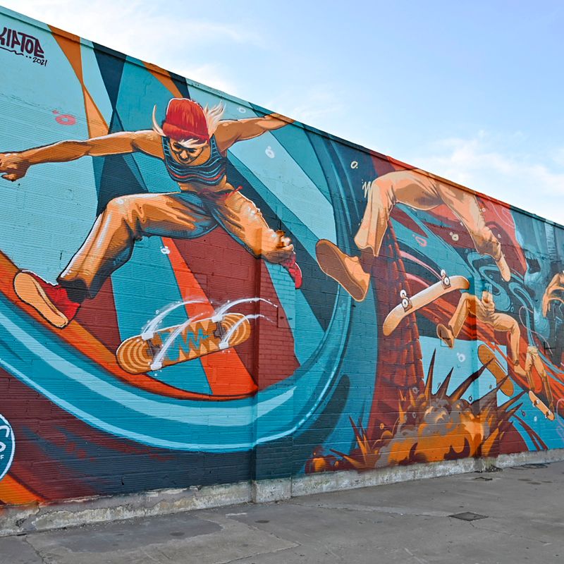 Enid Skate Park Mural | TravelOK.com - Oklahoma's Official Travel ...