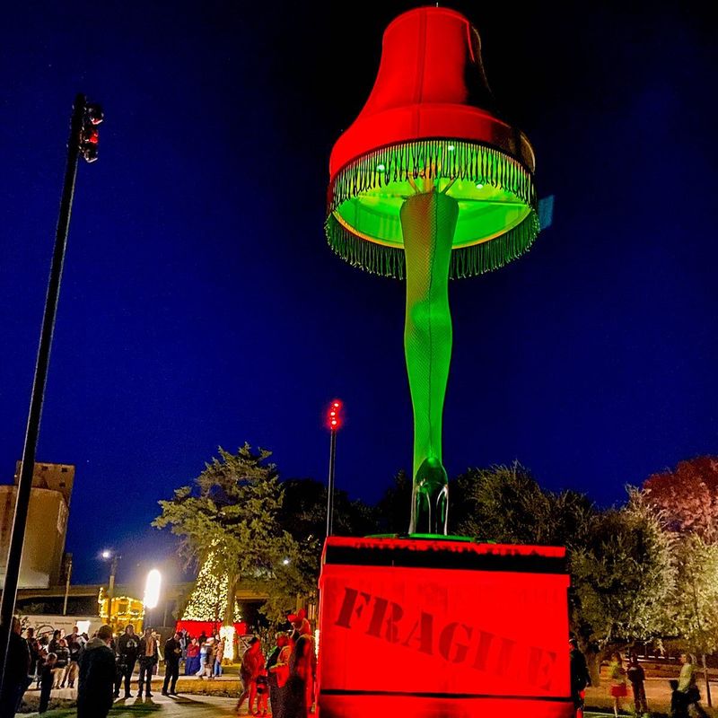 Chickasha Leg Lamp | TravelOK.com - Oklahoma's Official Travel ...