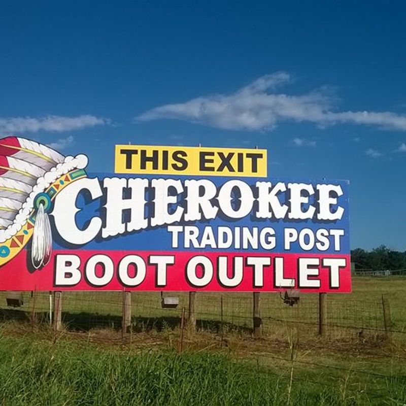 Cherokee Trading Post & Boot Outlet | TravelOK.com - Oklahoma's ...