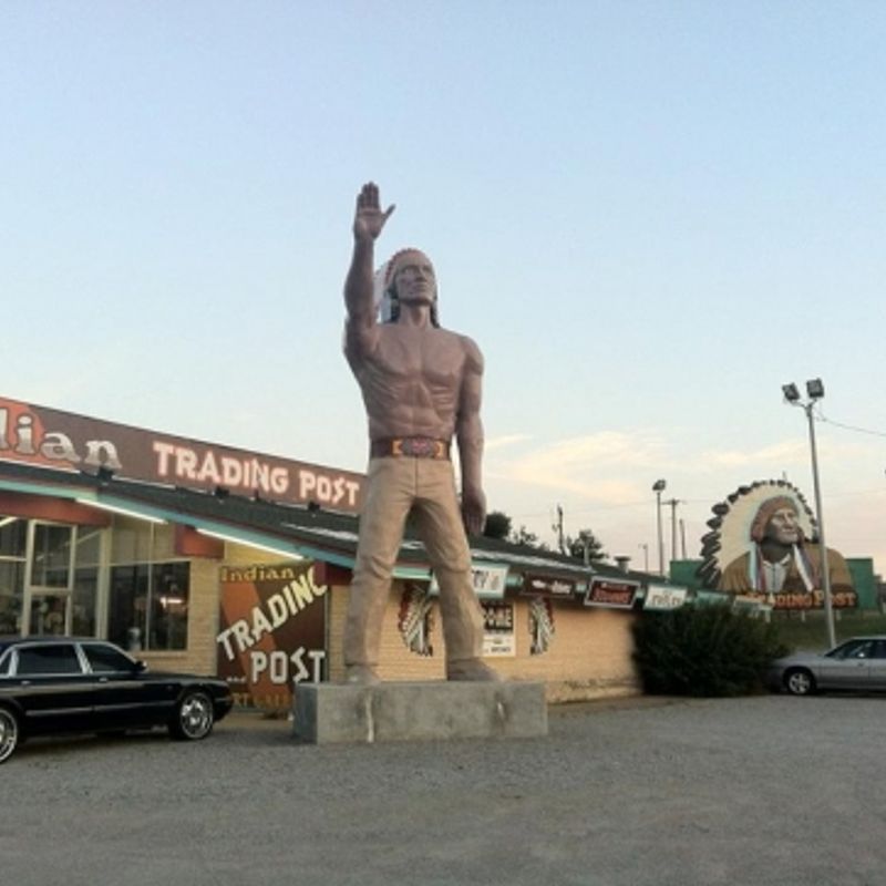 Native American Muffler Man | TravelOK.com - Oklahoma's Official Travel ...
