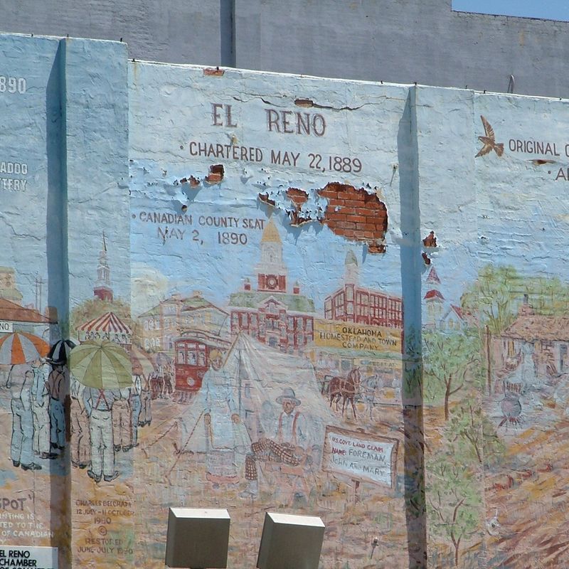 El Reno Heritage Mural | TravelOK.com - Oklahoma's Official Travel ...