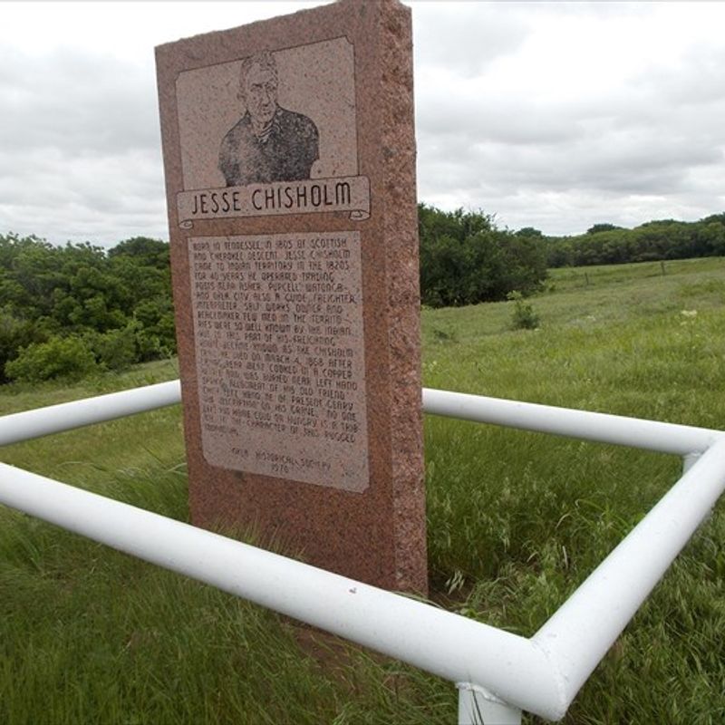 Jesse Chisholm Grave Site | TravelOK.com - Oklahoma's Official Travel ...