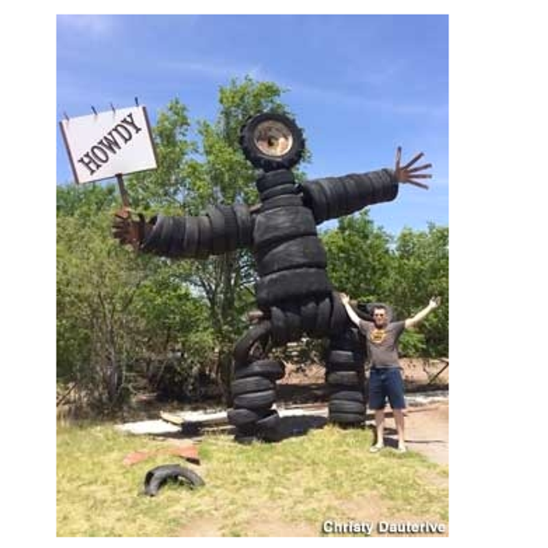 Tire Man | TravelOK.com - Oklahoma's Official Travel & Tourism Site