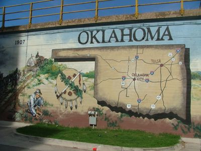 Oklahoma History Timeline Mural | TravelOK.com - Oklahoma's Official ...