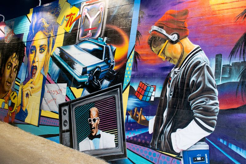 80s Pop Culture Mural | TravelOK.com - Oklahoma's Official Travel ...