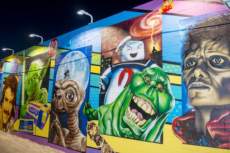 80s Pop Culture Mural | TravelOK.com - Oklahoma's Official Travel ...