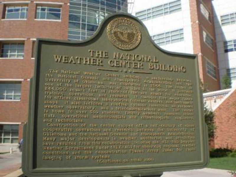 National Weather Center | TravelOK.com - Oklahoma's Official Travel ...