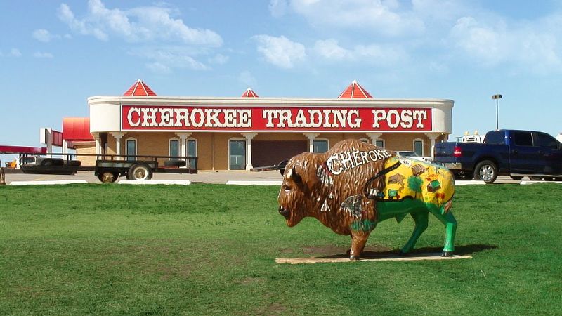 Cherokee Trading Post & Travel Mart | TravelOK.com - Oklahoma's ...