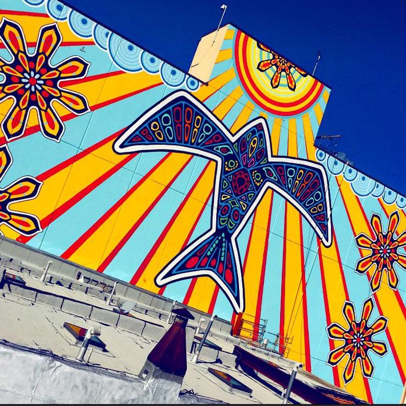 Norman Red Tail Hawk Mural | TravelOK.com - Oklahoma's Official Travel ...