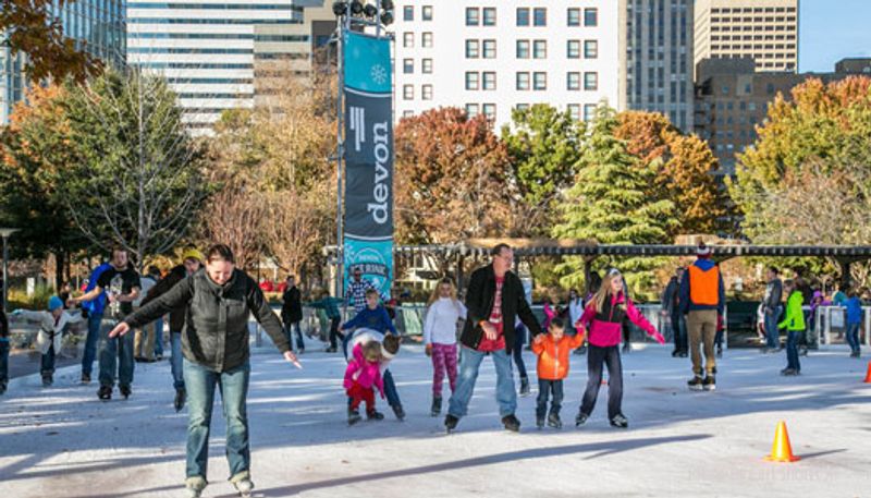 Devon Ice Rink | TravelOK.com - Oklahoma's Official Travel & Tourism Site